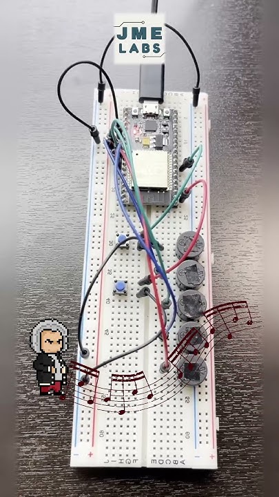 ESP32 / Arduino Buzzer Music - Beethoven - Moonlight Sonata 3rd Move #esp32 #arduino #beethoven ...