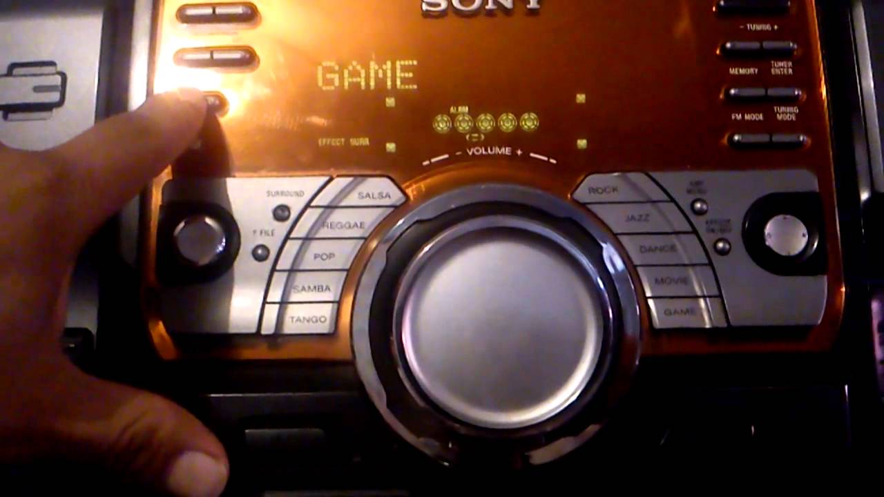 minicomponente sony sony Fst - Zx8 el maximo poder - YouTube
