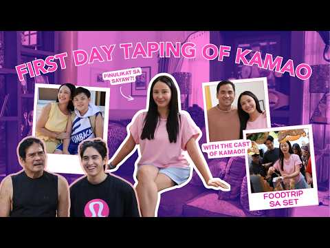 KAMAO FIRST TAPING! | KATRINA HALILI