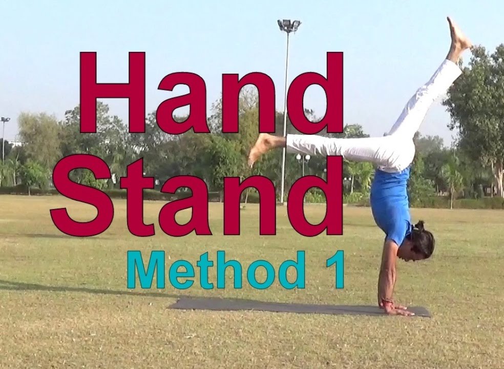 Handstand Balance : Method 1 | Yoga Arm Balance Pose - YouTube