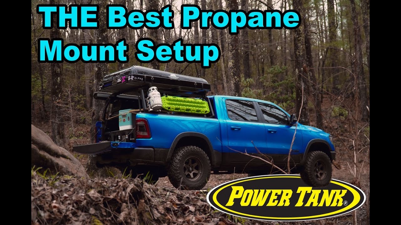 Power Tank Propane Tank Mount. - YouTube