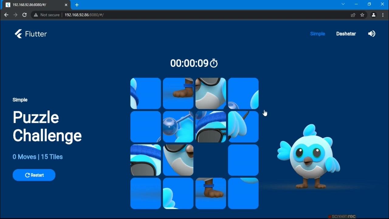 flutter puzzle hack - YouTube