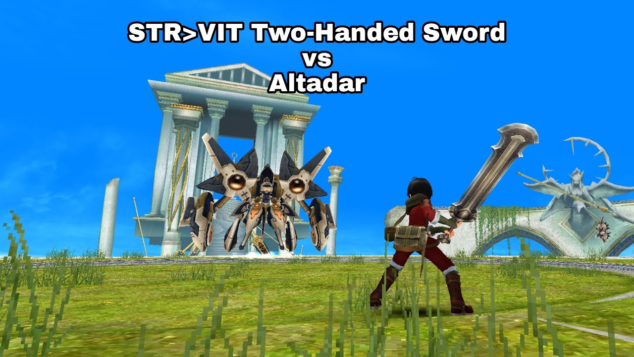 Altadar Solo Victory (STR-VIT Two-Handed Sword) | Toram Online - YouTube