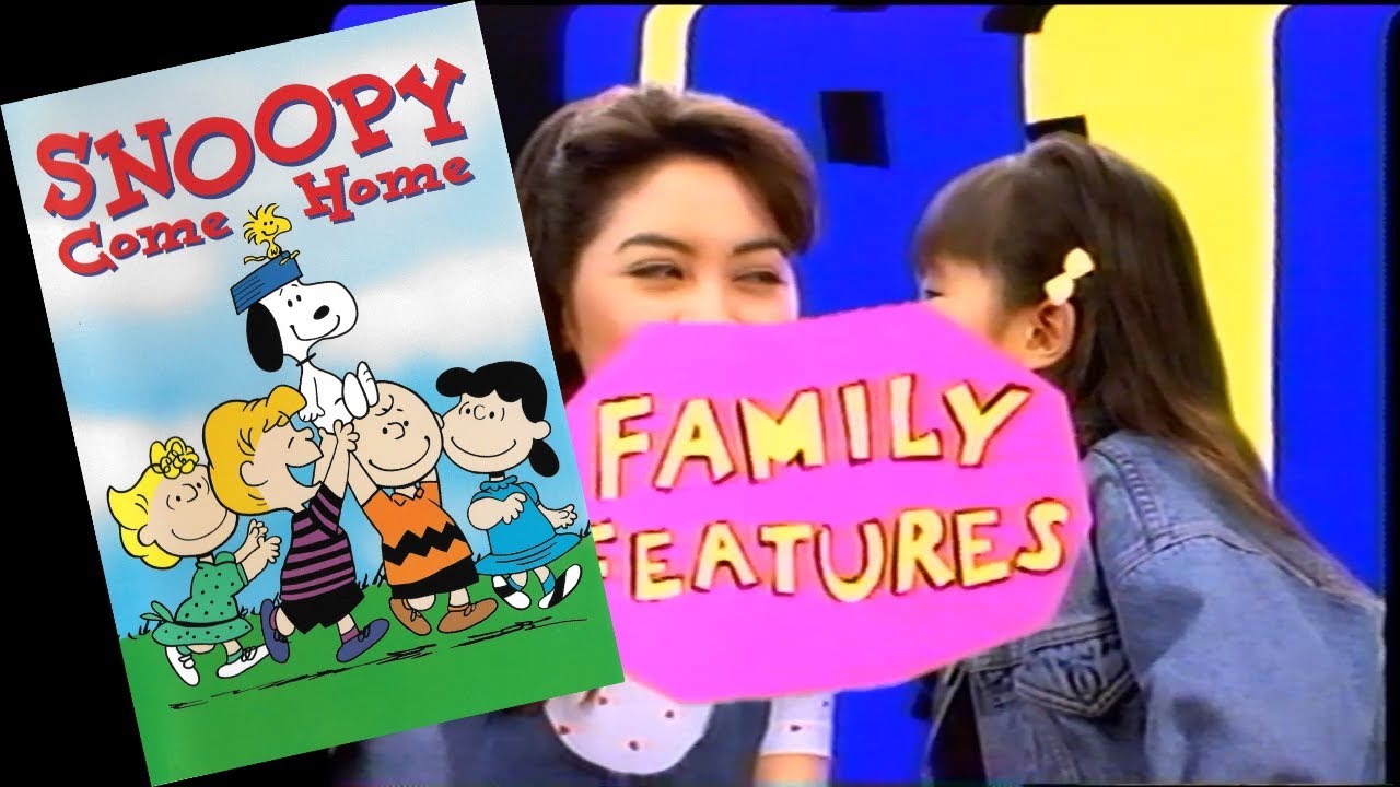 Opening to Snoopy Come Home 1995 VHS - YouTube