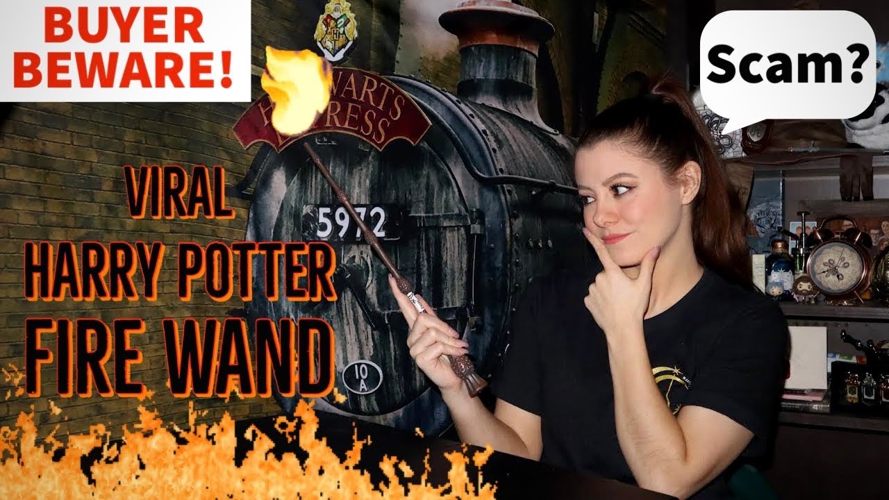 Harry Potter Fire Wand Review 🪄 - YouTube