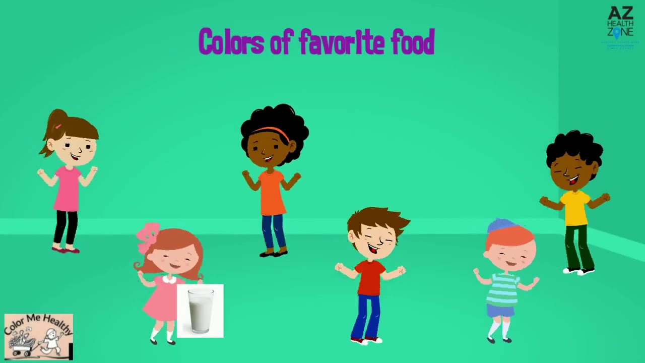 Color Me Healthy - Colors All Around Us - YouTube