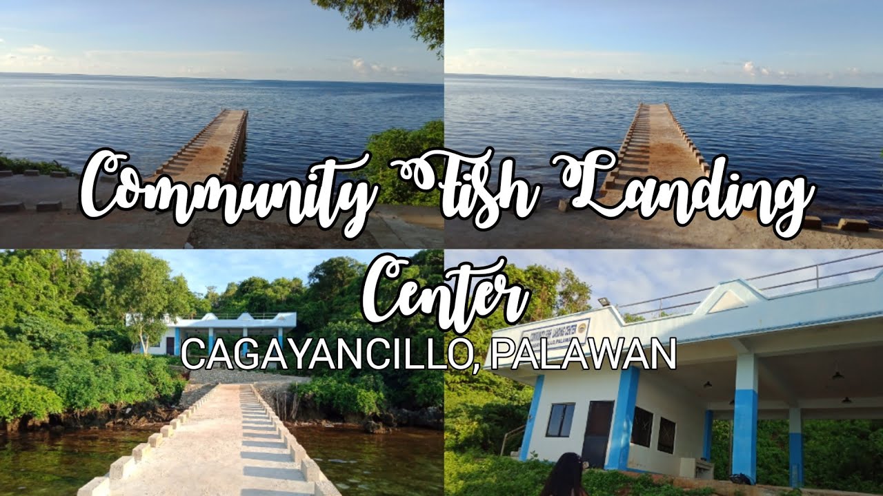 Community Fish Landing Center In Cagayancillo Palawan. - YouTube
