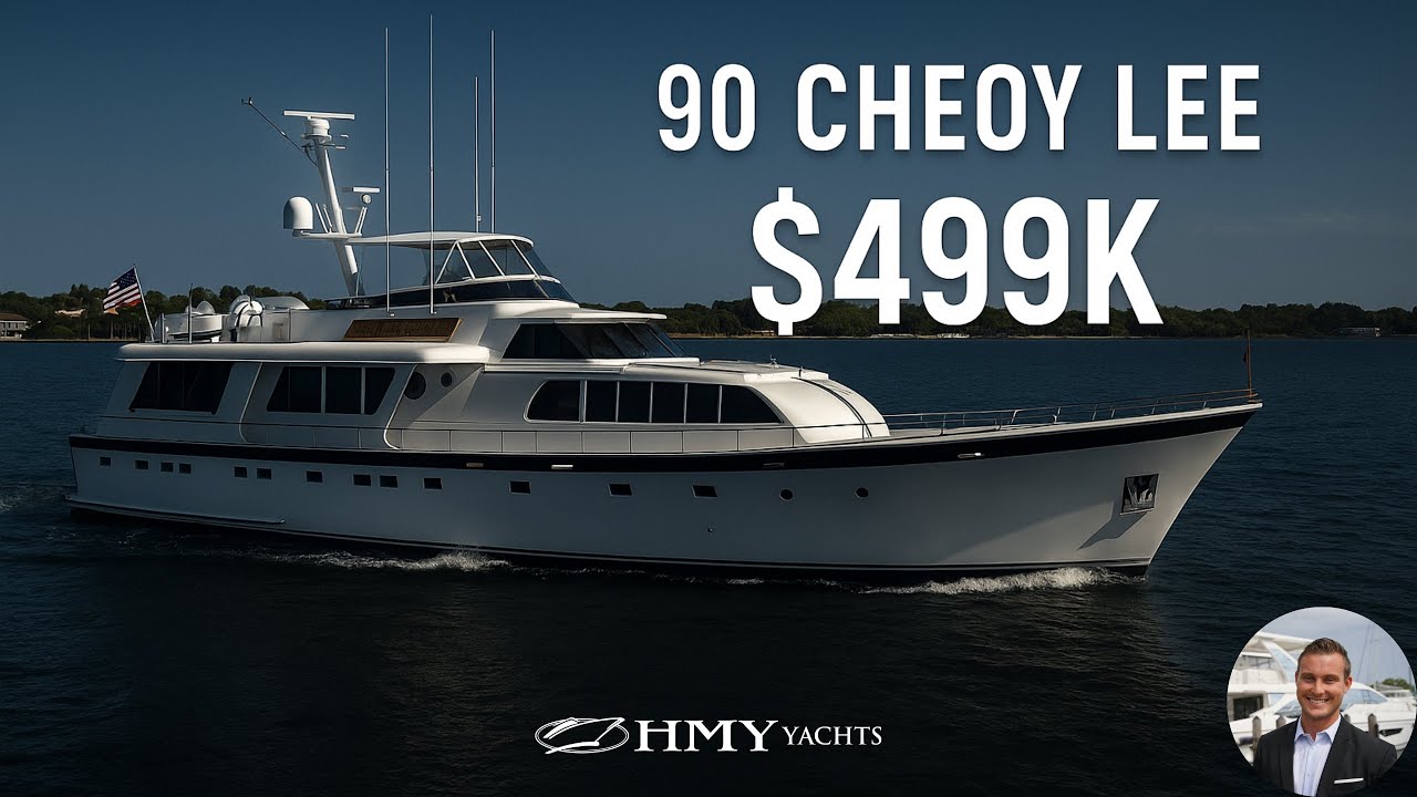 1985 Cheoy Lee 90 Motor Yacht — Extensively Upgraded | Priced to Sell ...