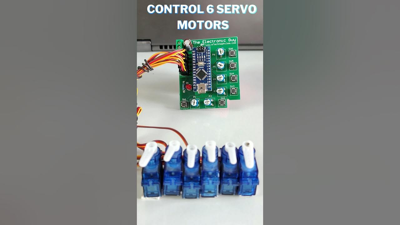 6 Channel Servo Motor Tester #arduino #robotics - YouTube