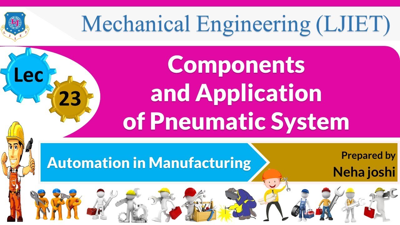 L 23 Components and Application of Pneumatic System | Automation in ...