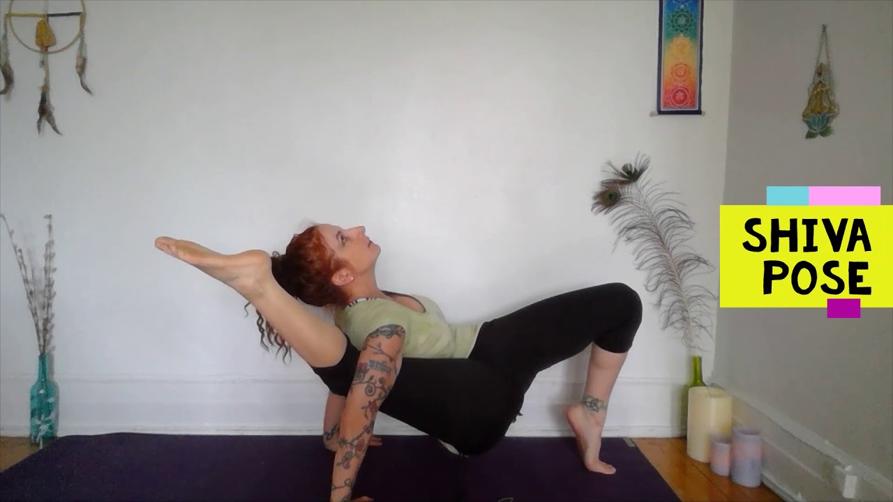How to do Shiva Pose - YouTube