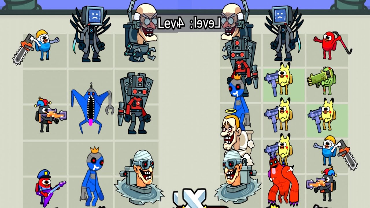 New, Monster War Merge Fight, Skibidi Toilet Vs Monster banban, Max Level Gameplay, - YouTube