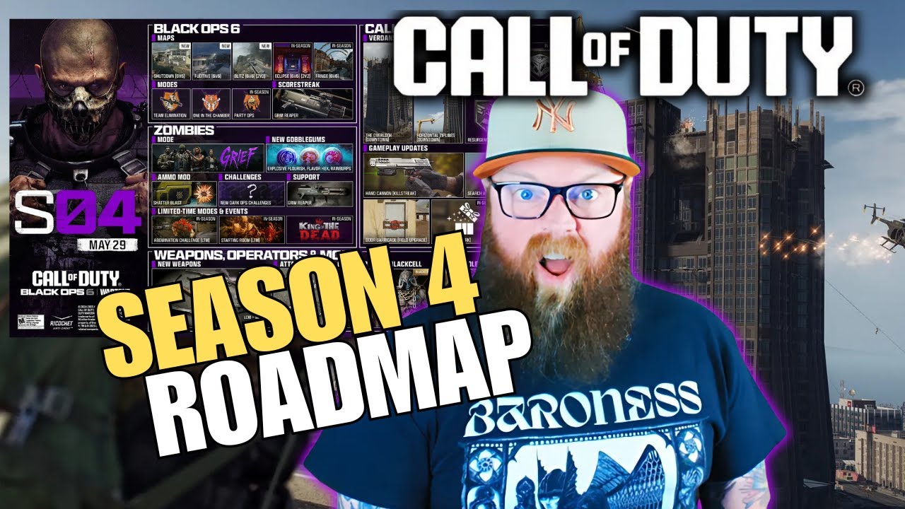 Call of Duty Season 4 Roadmap! - YouTube