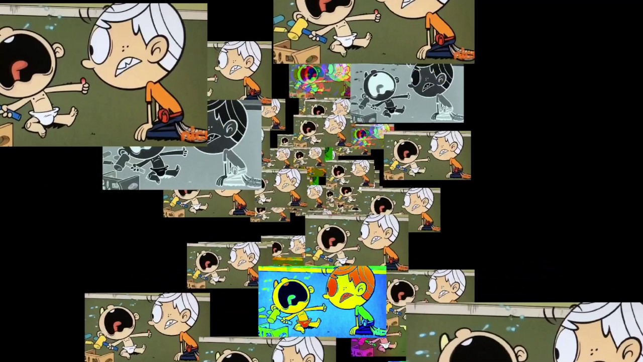 Loud house Lincoln kisses Lily's boo boo colorful - YouTube