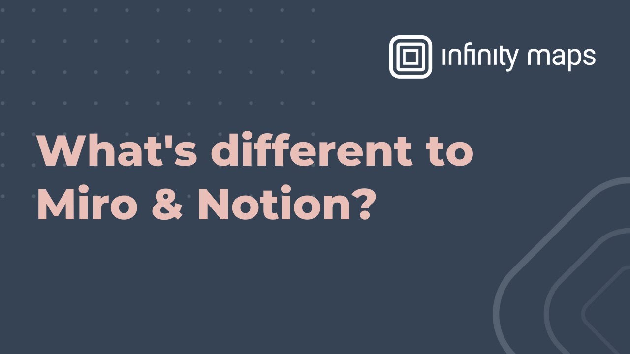 How is Infinity Maps different from Miro & Notion? - YouTube