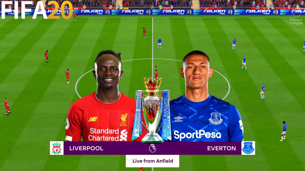 Liverpool vs Everton - English Premier League - Full Gameplay | FIFA 20 ...