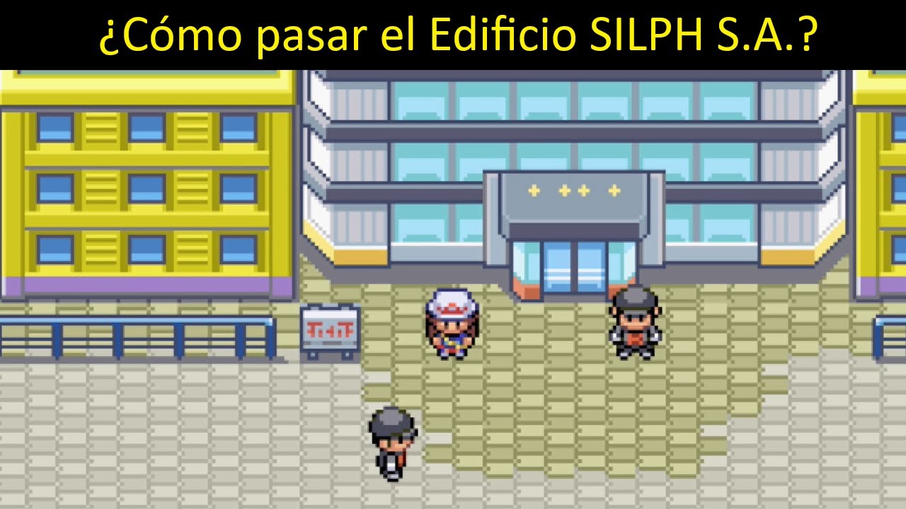 Como pasar el Edificio de SILPH S.A. en Pokemon Rojo Fuego y Verde Hoja ...