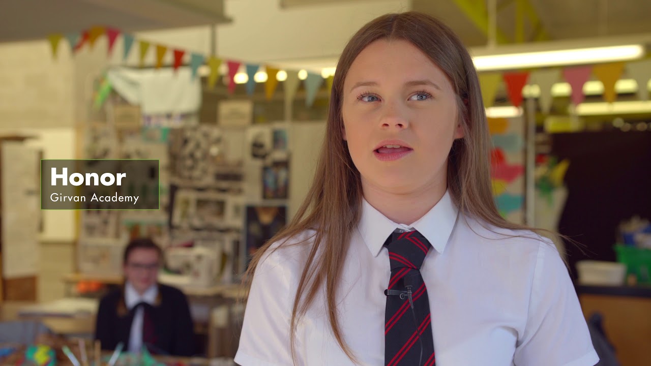 Girvan Academy - Provost’s Footprint Challenge 2018 - YouTube