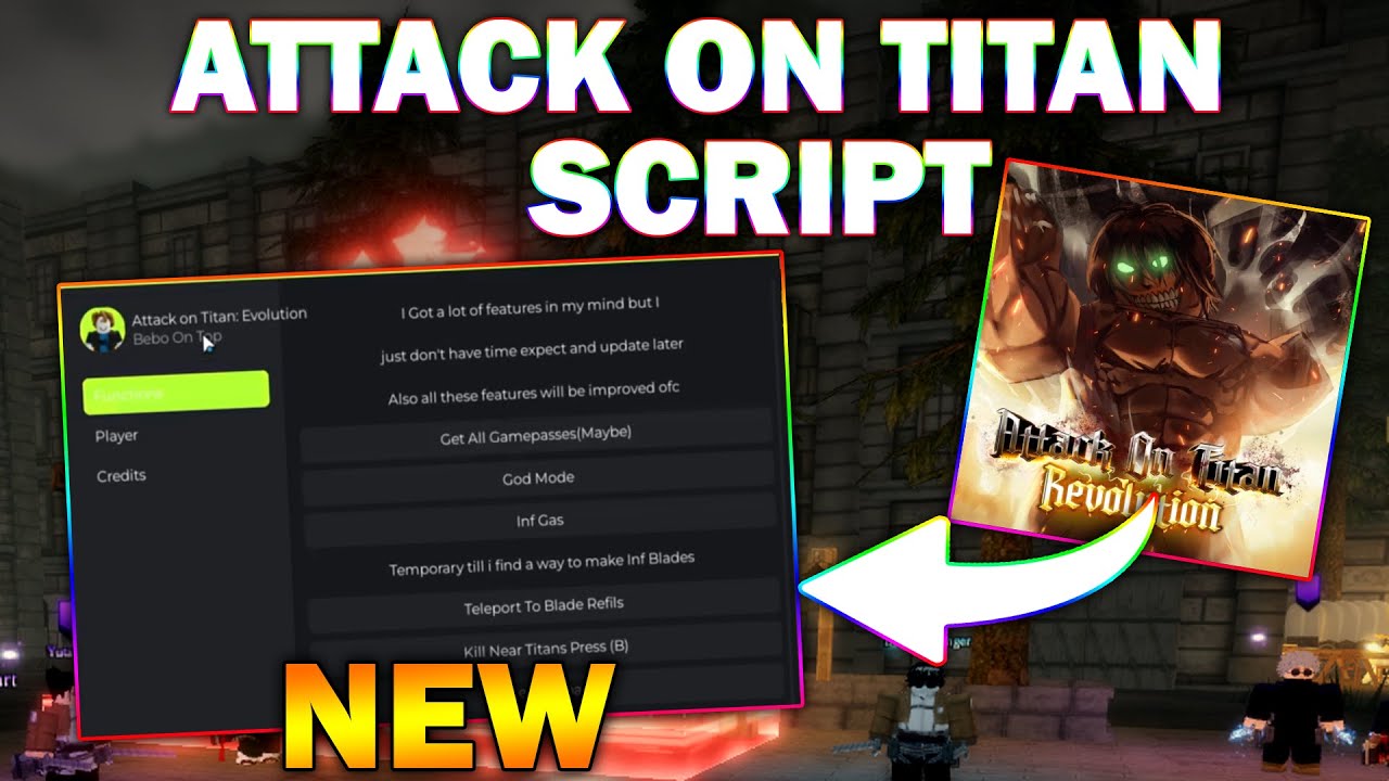 *NEW* Attack on Titan Revolution Script (PASTEBIN 2024) (GODMODE ...