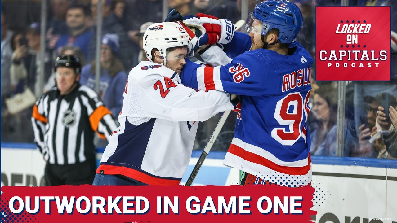 The Capitals fall in an ugly loss to the Rangers in game one of the ...