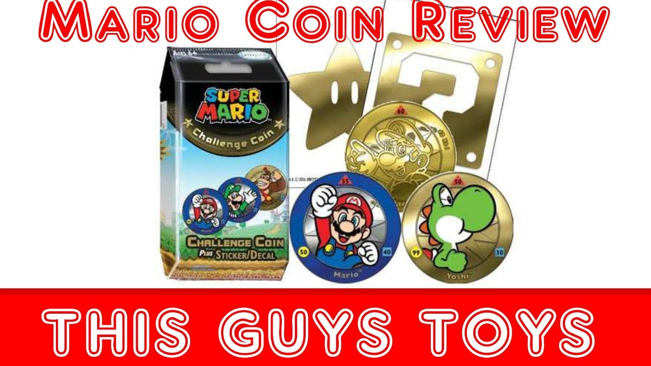 Mario Bros Coin Challenge Collection Review 24k GOLD - YouTube