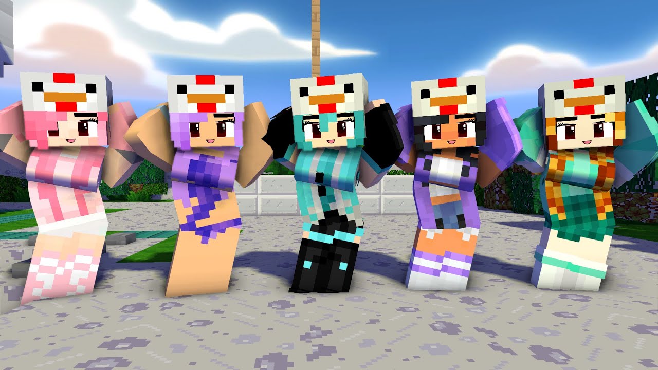 pretty crew friends wedding aphmau, michi and kim and friends family ...