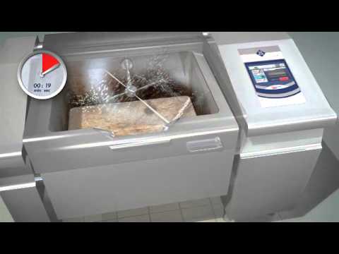 SpaceClean - the only automatic cleaning system for pans - YouTube