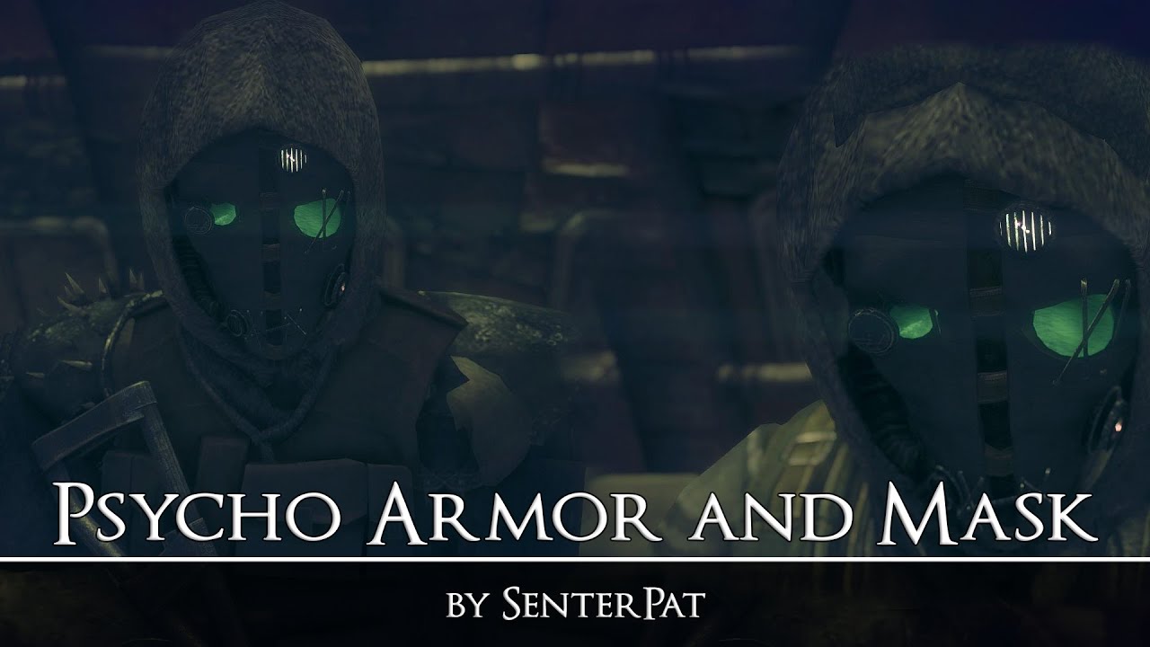 Psycho Armor and Mask - Fallout New Vegas - Mod Spotlight - YouTube