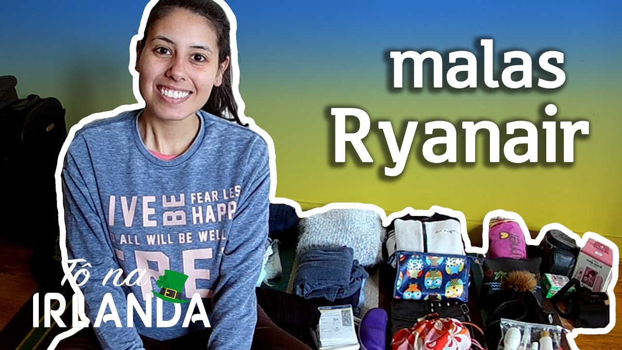 Dica de viagem: como fazer uma mala padrão Ryanair - YouTube