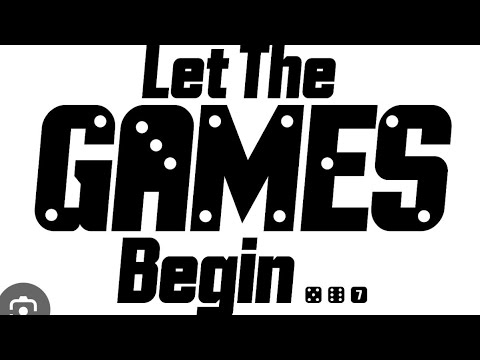 LET THE GAMES BEGIN - YouTube