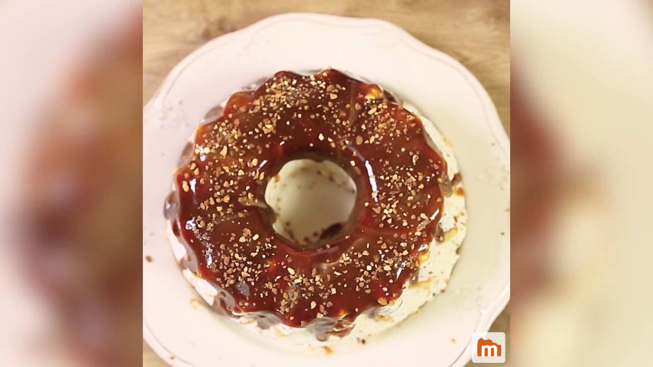 Gâteau glacé à la meringue - YouTube