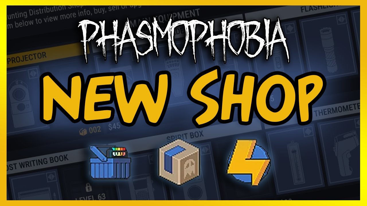 NEW Shop Overhaul is here! | Phasmophobia 2024 - YouTube