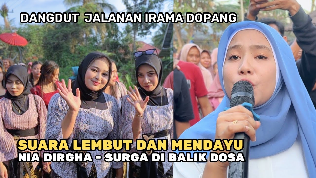 Suara Lembut Dan Merdu Nia Dirgha Bersama Irama Dopang Live Bunkate ...