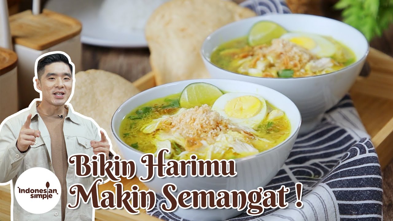IDE SARAPAN SUPER SIMPLE | Soto Ayam Simple - YouTube