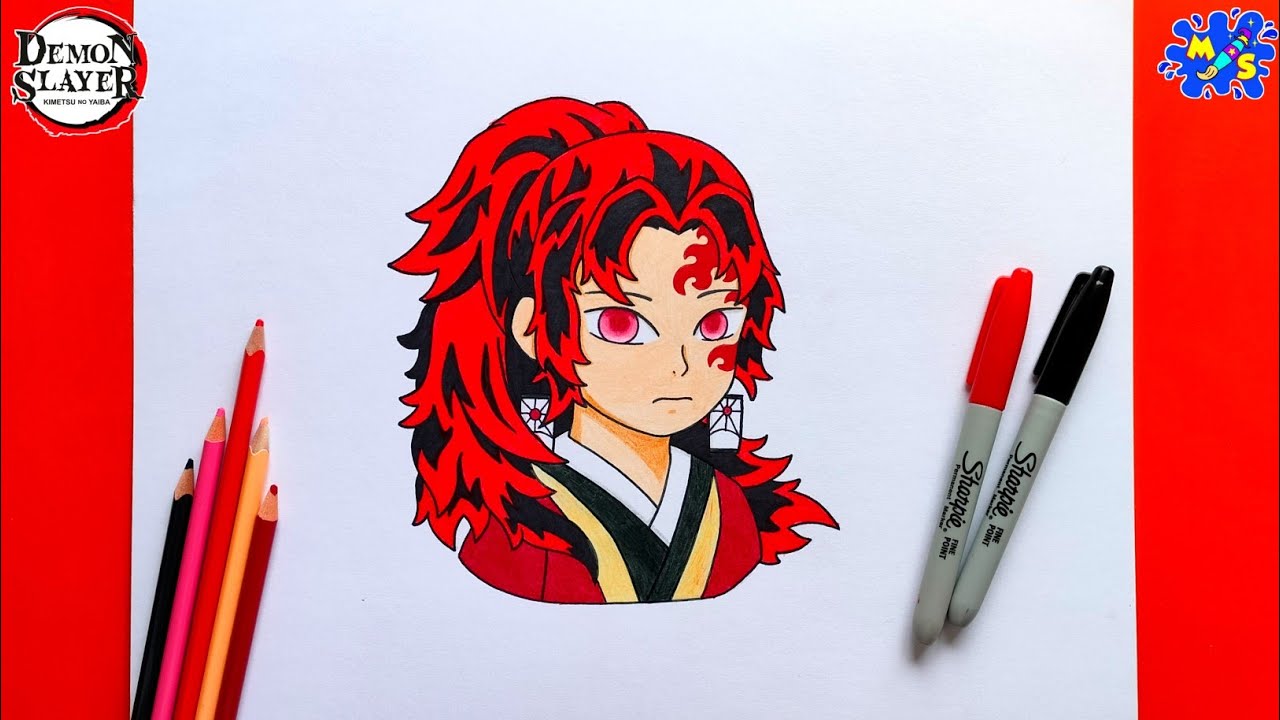 Yoriichi Drawing || How to Draw Yoriichi Tsugikuni || Demon Slayer ...