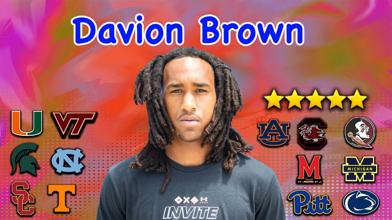 Davion Brown Highlights || 2 Way Playmaker - YouTube