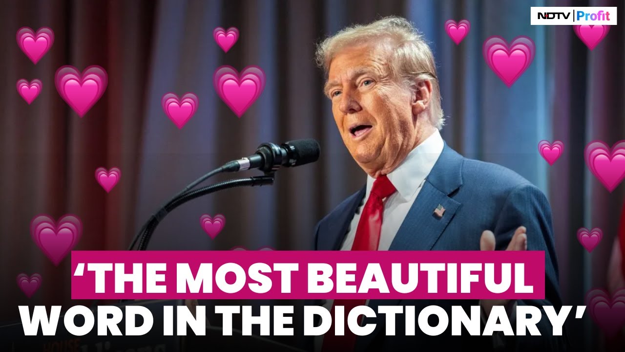 'The Most Beautiful Word': Trump's Undying Love For Tariffs I Trump ...