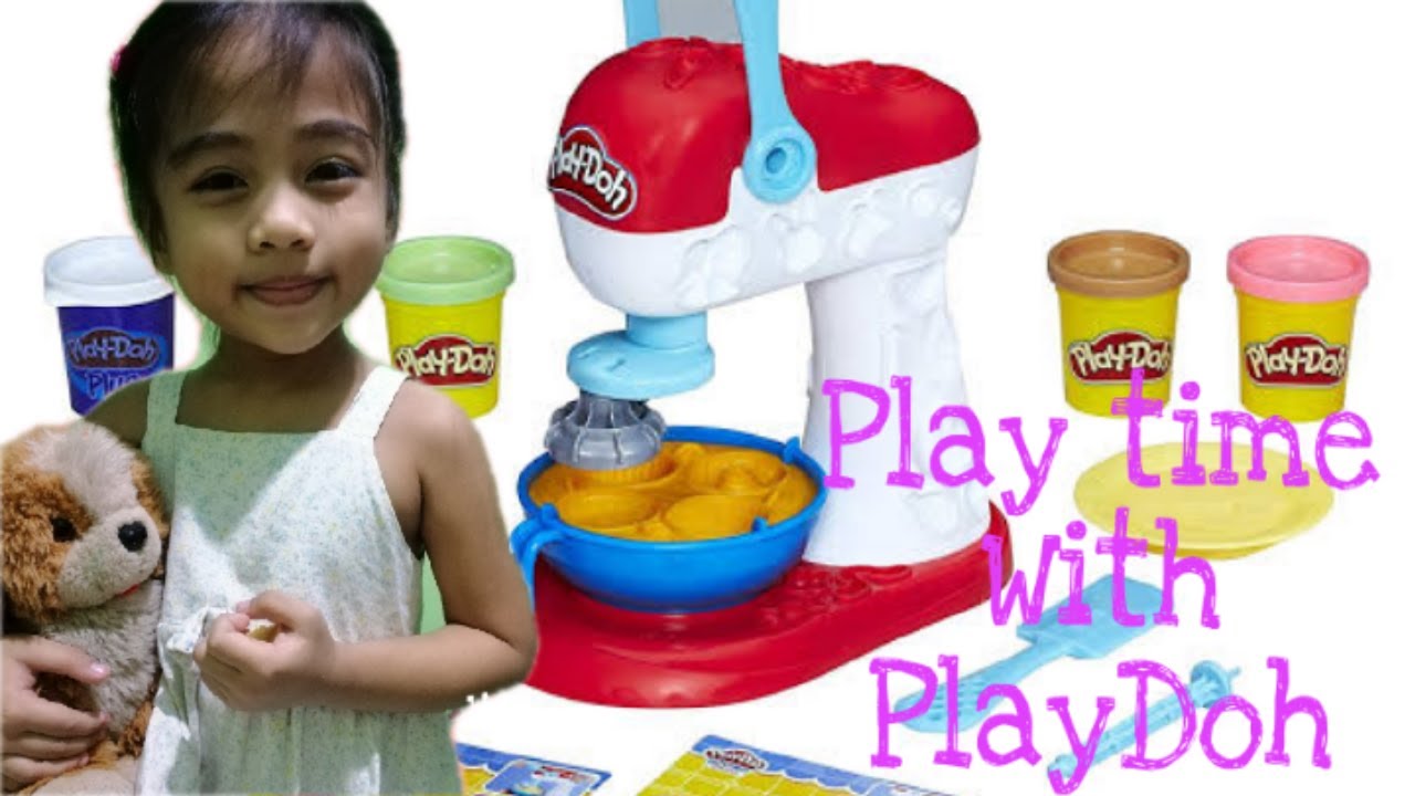 Play time with Play Doh #playDOHkitchenCreation #funwithclay#mrHotdog# ...