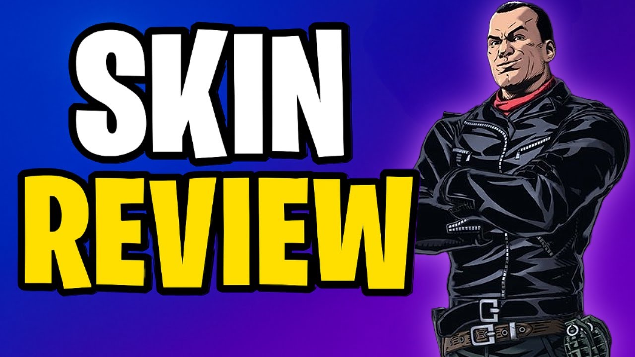 Should You Buy the NEW Negan Skin in Fortnite? - YouTube