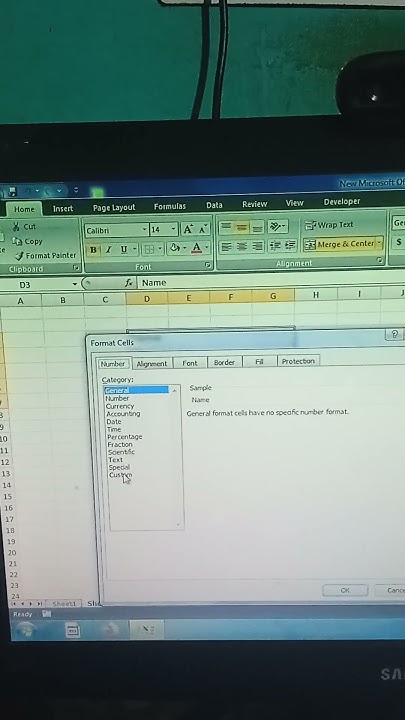 Dotted line in Excel Sheets #shots - YouTube