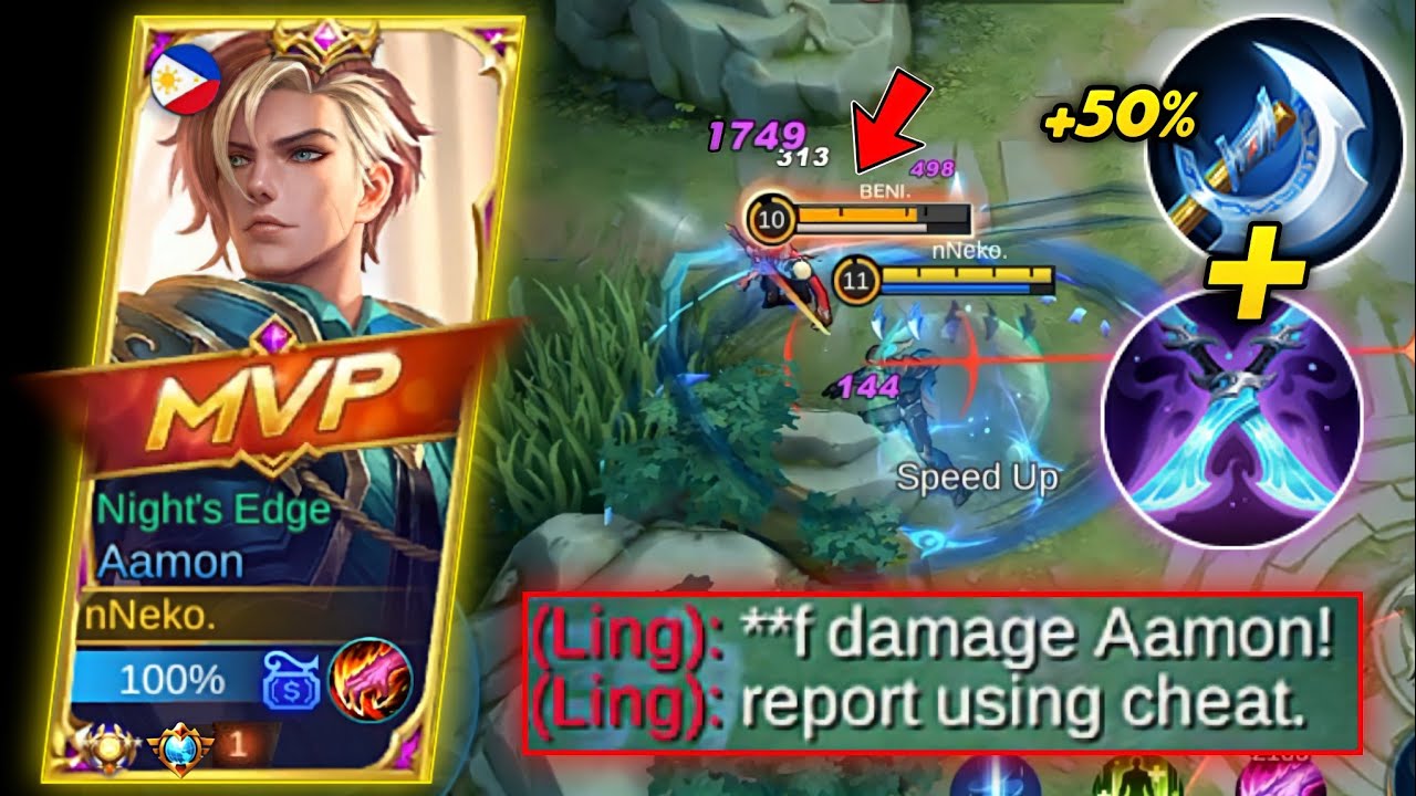 AAMON MAX LEVEL DAMAGE IN THIS BUILD! 100% BURSTING ENEMY🔥 [Must try ...