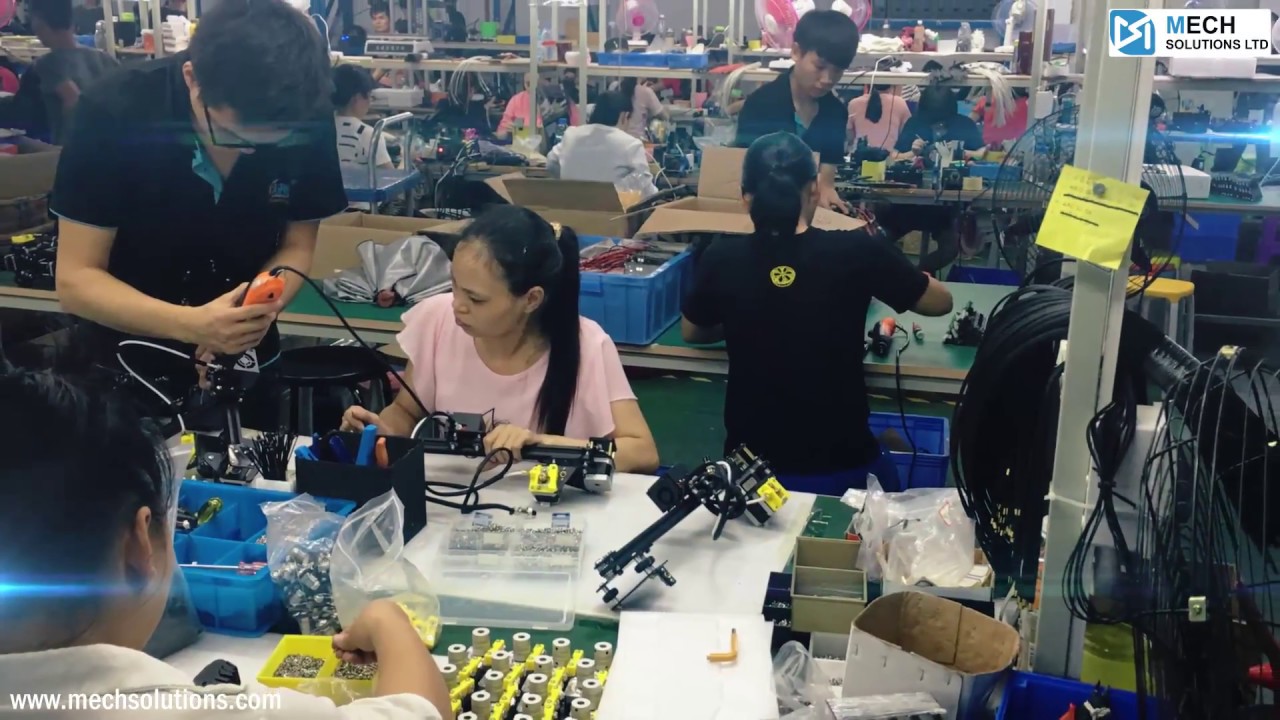 Creality 3D Printer factory- CR-10 3D Printer assembly line. - YouTube