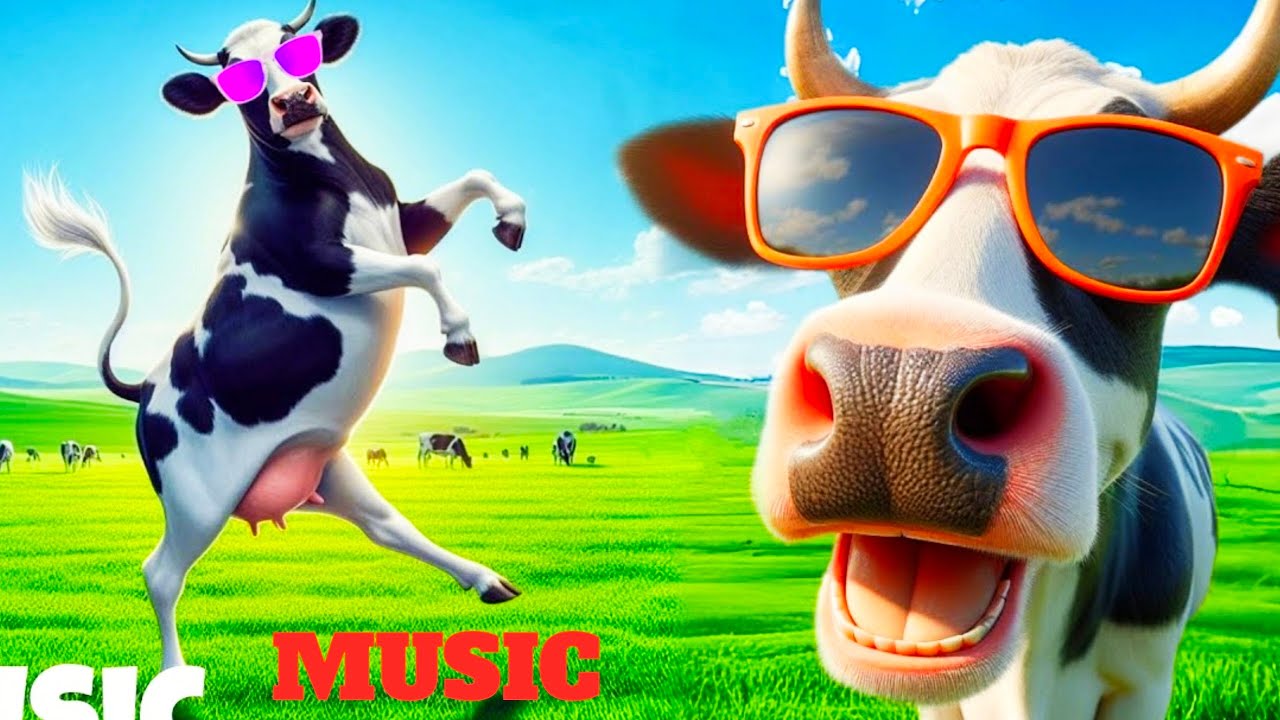 FUNNY COW DANCE 1 | COW DANCE & COW VIDEO| DANCING COW - YouTube