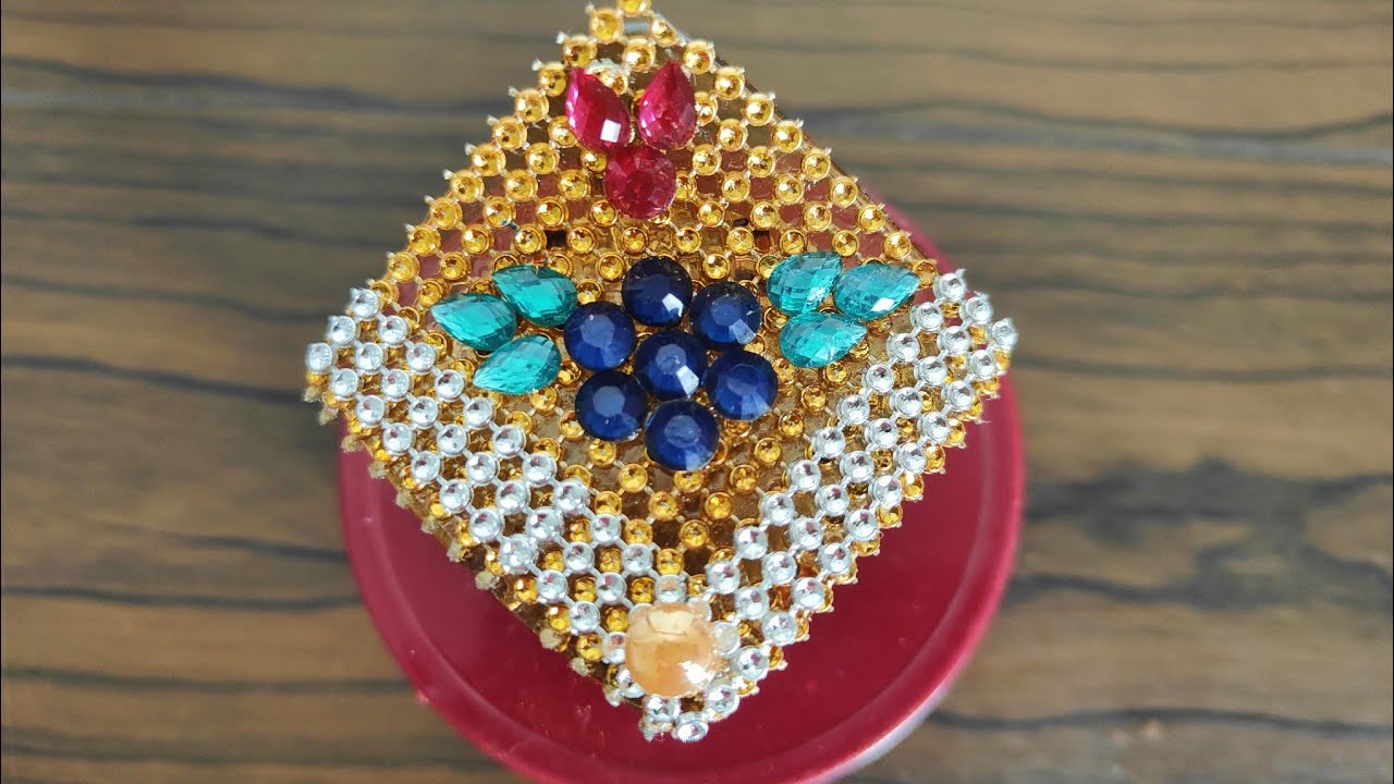 How to decorate a hair clip in an easy way /Make your craft. - YouTube