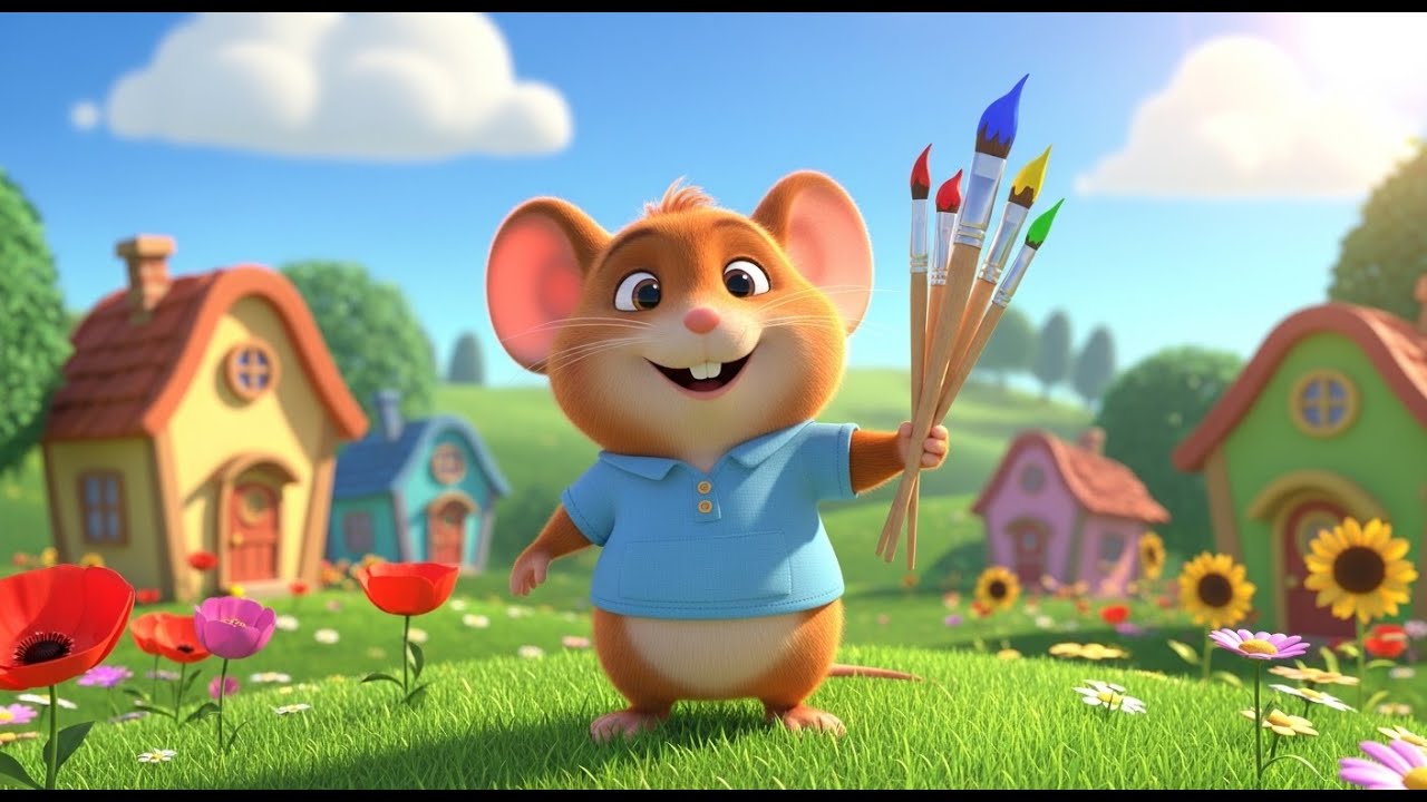 The Mouse Who Made a Rainbow | Best Nursery Rhymes and Kids Songs ...