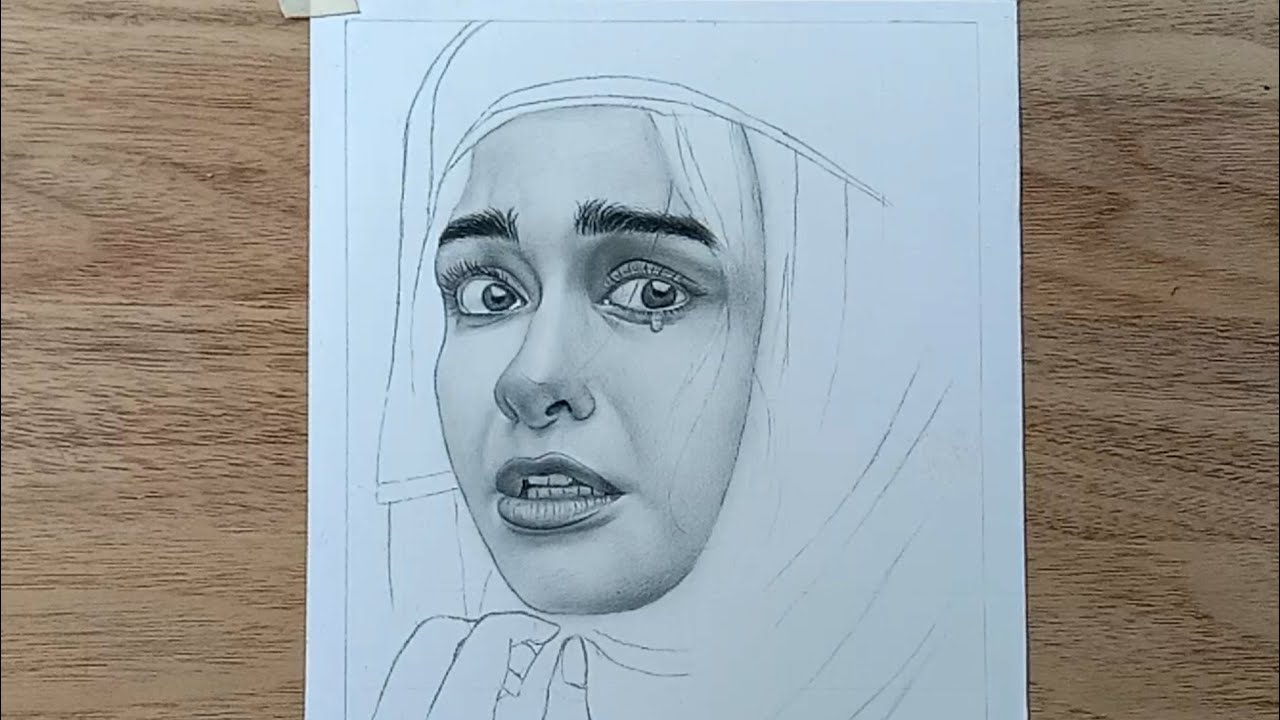 The Kerala Story / Adah Sharma Drawing Step by Step (Part-3) - YouTube