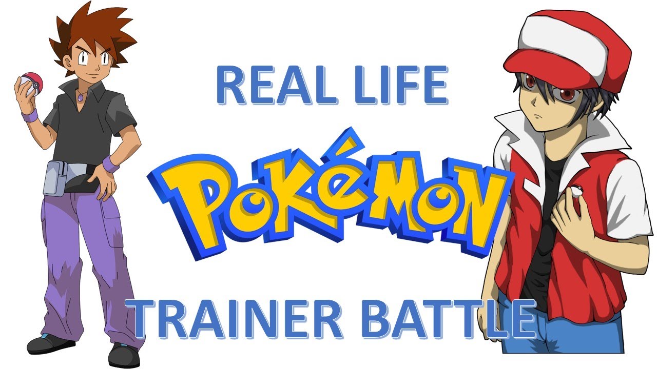 Real Life Pokemon Trainer Battle - YouTube