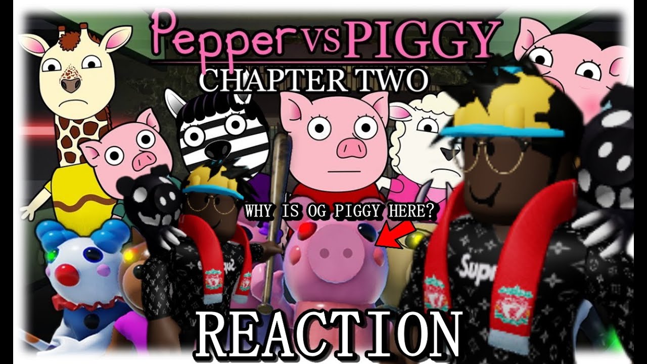 Pepper Vs Piggy: CHAPTER 2 - Jaedon Reacts - YouTube