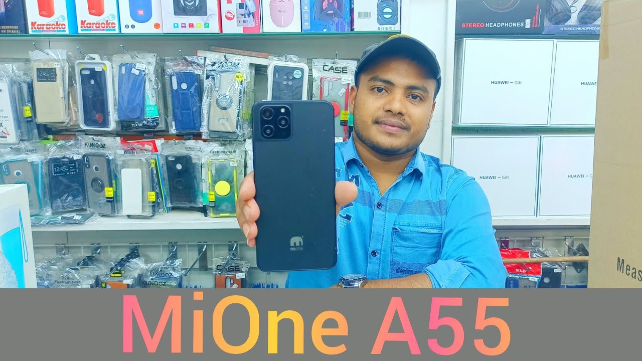 miOne A55 unboxing review 📳 H A Media - YouTube