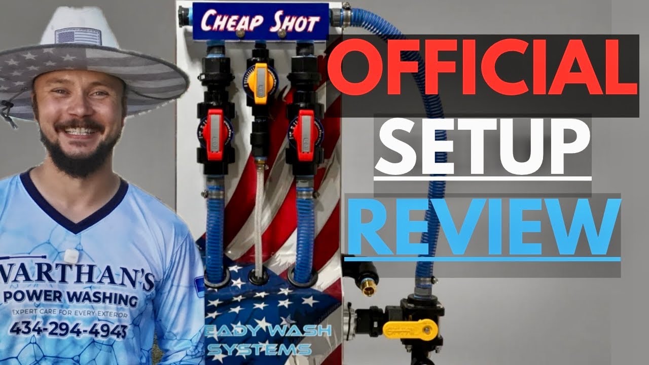 Cheap Shot Soft Wash System – Full Setup, Test, and First Impressions ...